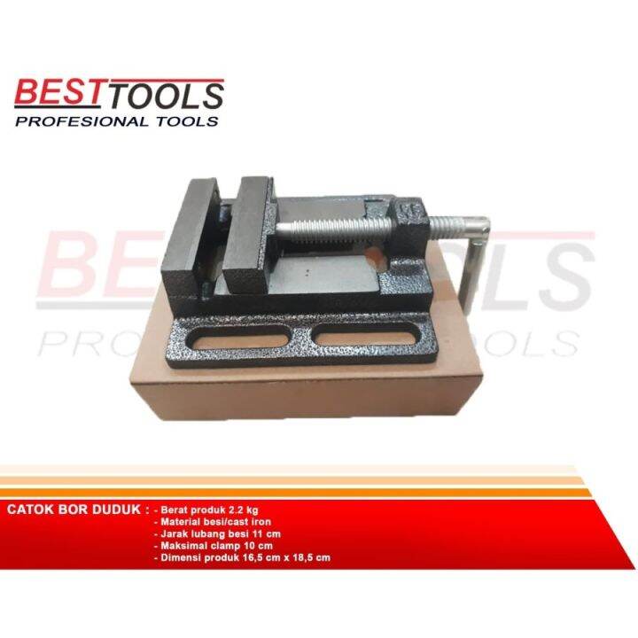 Catok Ragum Tanggem Vise Bor Duduk 4 100mm | Lazada Indonesia