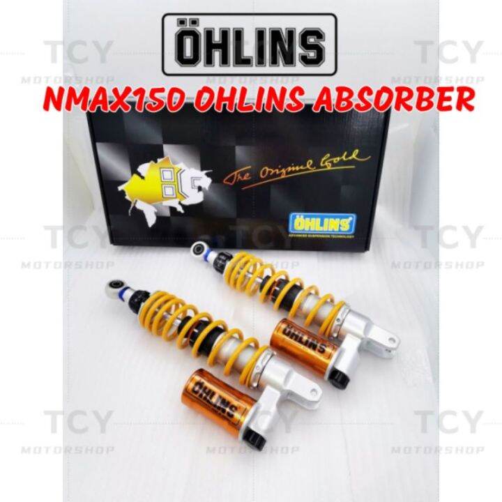 NMAX150 OHLINS OHLIN ABSORBER NMAX-150 WITH GAS TANK CAN ADJUSTABLE ...