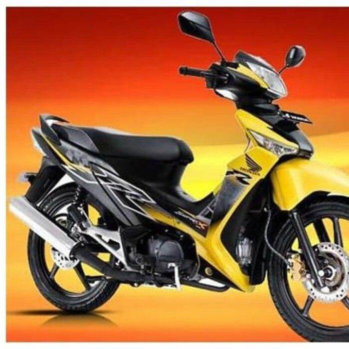body supra x 125 batman warna kuning hitam | Lazada Indonesia