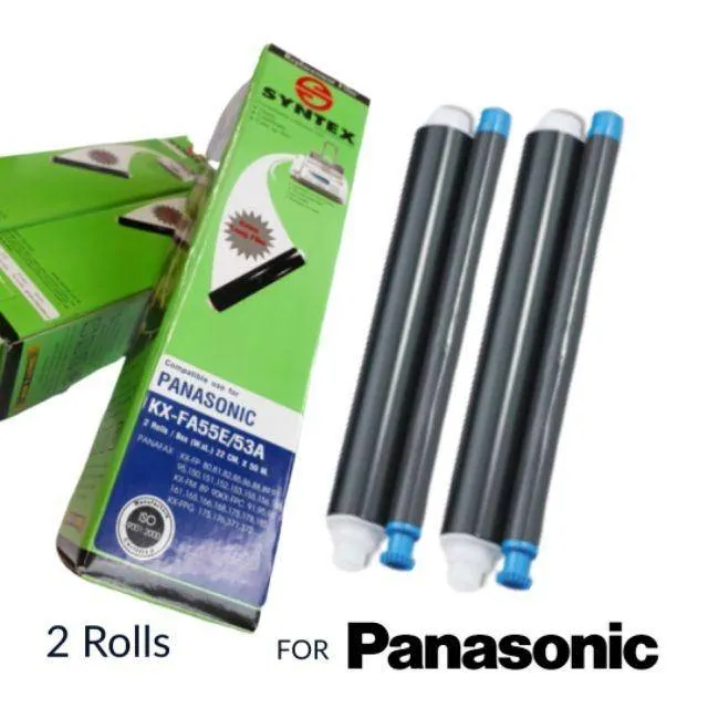ฟิล์มแฟกซ์ Panasonic KX-FA55A ฟิล์มแฟกซ์.Syntex ให้คุณภาพดีเยี่ยมสำหรับ ...
