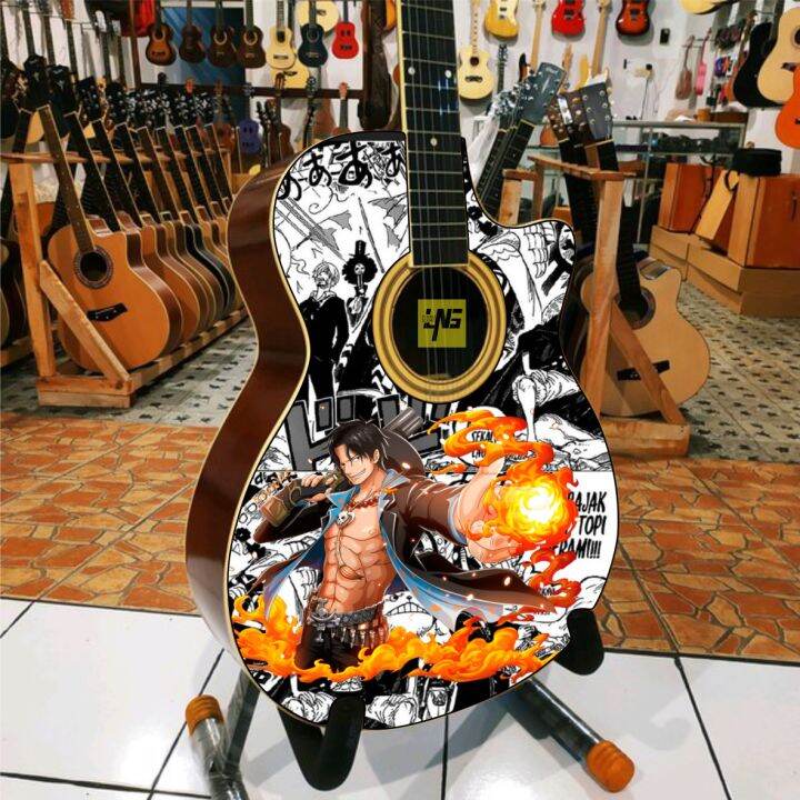 Stiker Gitar Akustik Keren 70 / Sticker Gitar Aesthetic / Stiker Gitar ...