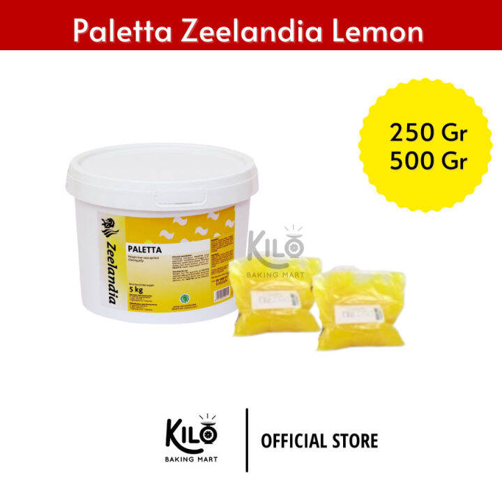 Selai Paletta Zeelandia Lemon Paletta Lemon Repack 250 gram | Lazada ...