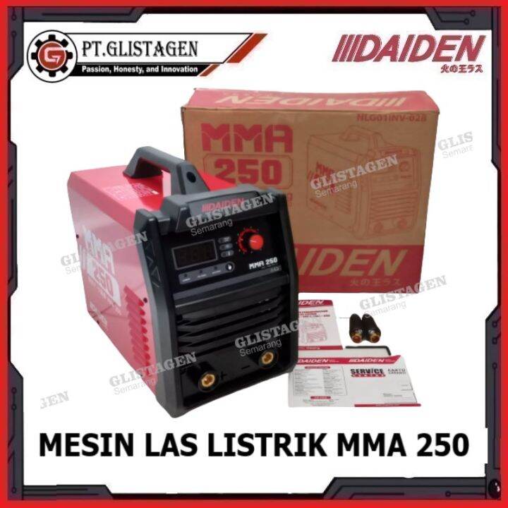 Mesin Las Listrik MMA Inverter Travo Trafo Las 3 Phase MMA 250 DAIDEN ...