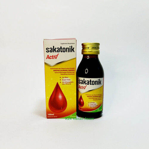 Sakatonik Activ 100 Ml - Multivitamin Untuk Penderita Anemia | Lazada ...