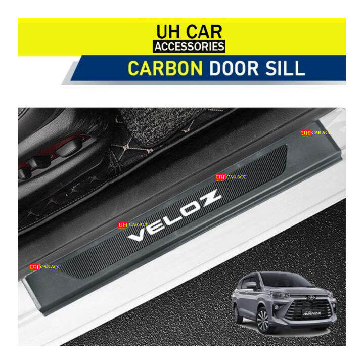 Toyota Veloz 2022 - 2024 Alza Door Sillplate Sill Plate Step Side Scuff ...
