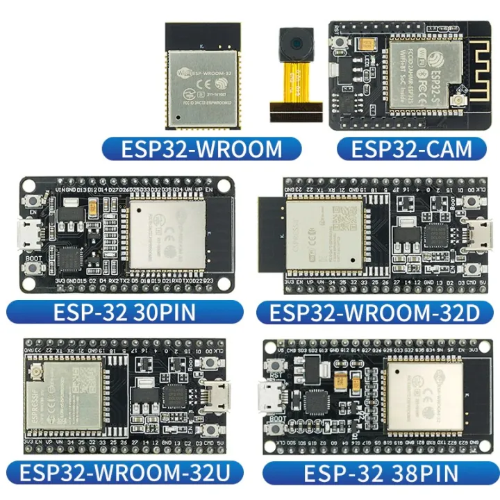 Mini Computer ESP-32S ESP-WROOM-32 ESP32 ESP-32 Bluetooth and WIFI Dual ...