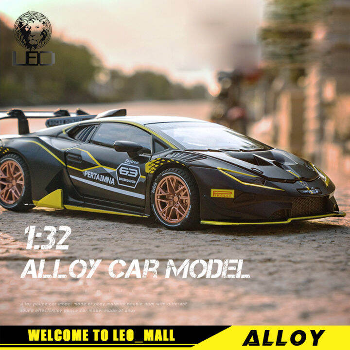 LEO 1:32 Lamborghini Huracan ST EVO Metal Car Model Toy Cars Collection ...
