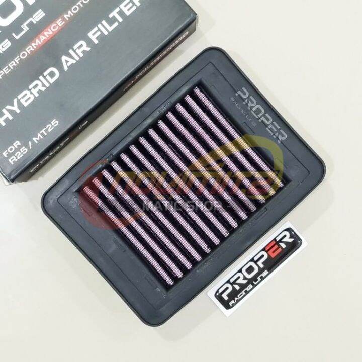 Hybrid Air Filter Udara Proper Racing Line Yamaha R25 MT25 | Lazada ...