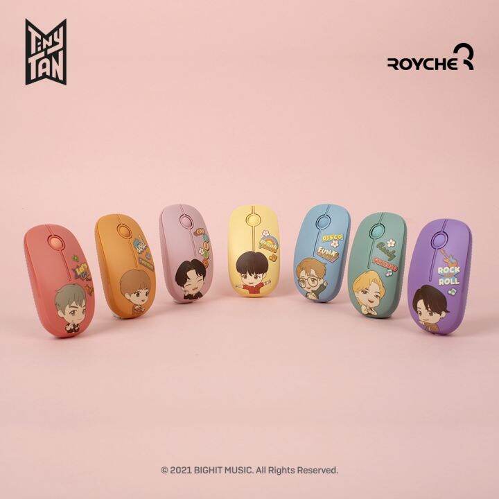[พร้อมส่ง] BTS TinyTan Dynamite Wireless Mouse เม้าส์ | Lazada.co.th