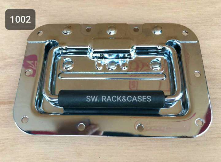 มือจับสปริง (ราคาต่อแพ็คจำนวน 4 ตัว) SW-1002 หูจับตู้ หูหิ้วกล่องแร็ค มือจับสปริง ขนาด 4x6นิ้ว ...