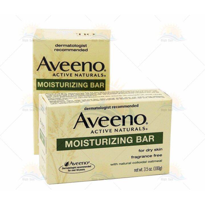 AVEENO Active Naturals Moistuirizing Bar Soap 100g | Lazada PH
