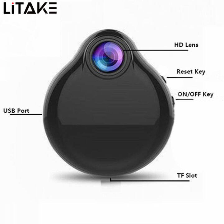 Portable Camera Supporting 128G TF Card 1080P WIFI Camera Cams Monitor ...