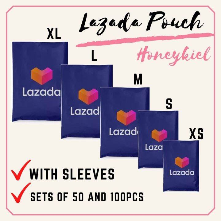 Lazadas Pouch w/ Sleeves 50 & 100pcs per Pack Extra small, Small ...