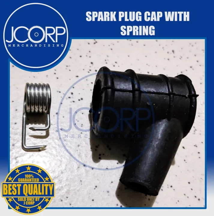 JCORP Spark Plug Cap with Spring Clip 52CC/58CC Saw or Grass cutter ...