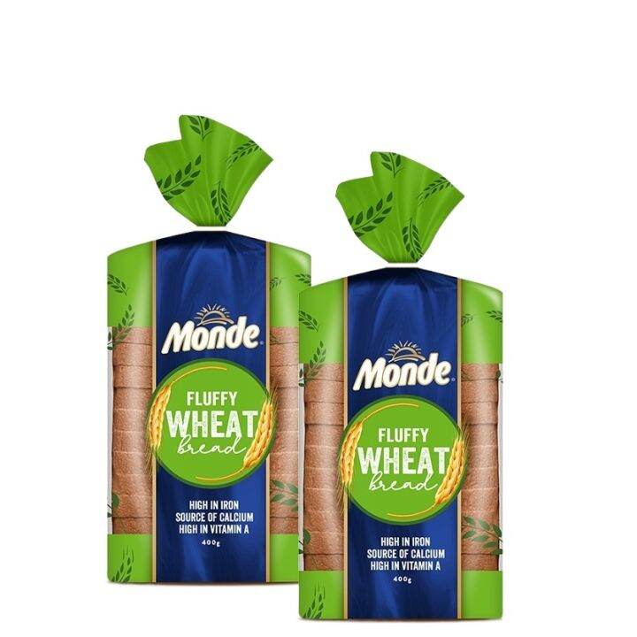 Monde Wheat Bread 400g x 2 | Lazada PH