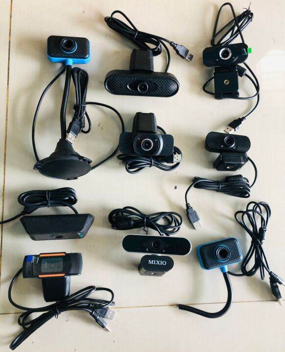 CAMERA PC USB KAMERA PC KOMPUTER ZOOM MEETING FUNGSI NORMAL RIJEK FISIK ...