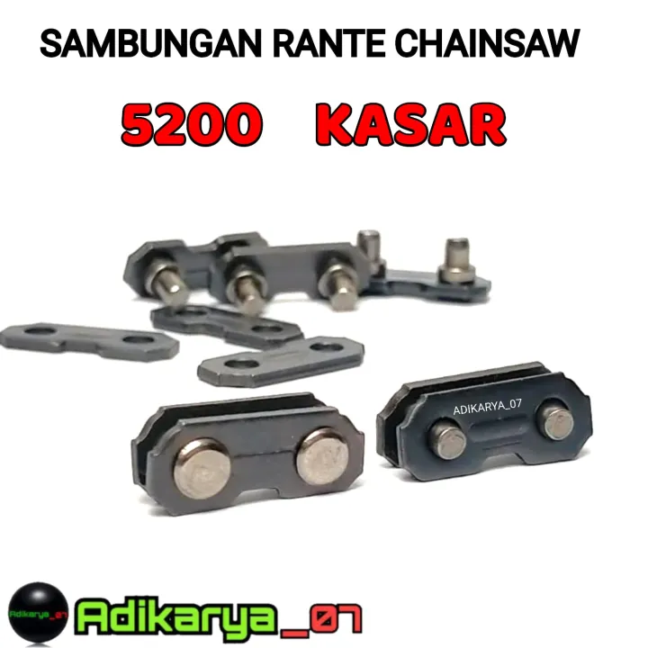 Sambungan rante rantai chainsaw 5200 5800 model KASAR | Lazada Indonesia
