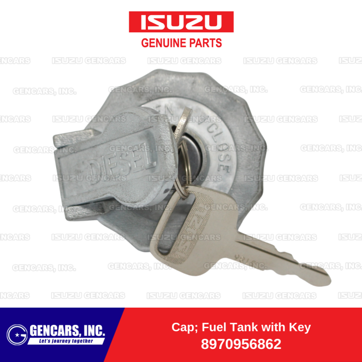 Isuzu Cap; Fuel Tank with Key- NHR,NKR (4JB1,4HG1,4HF1) 2003 ...