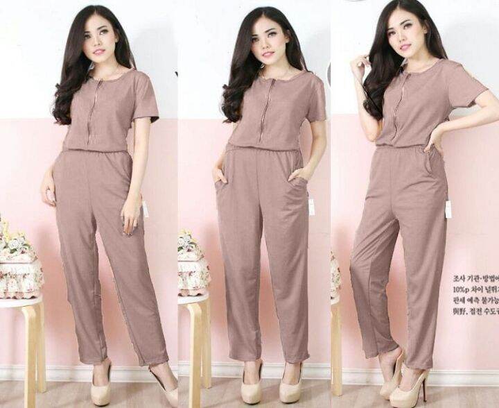 Moonela Fashion COD Jamsuit BCL Jamsuit Formal / Jamsuit Kasual ...
