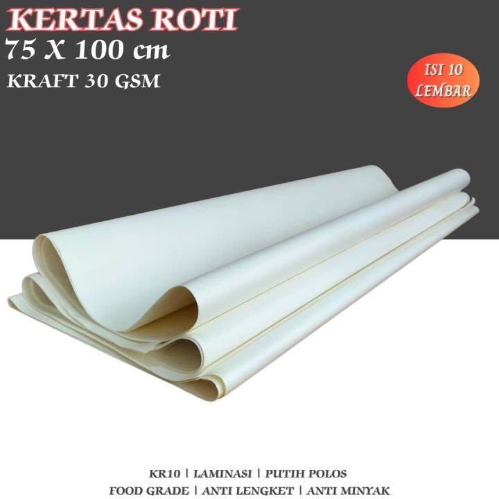 Kertas Roti Kertas Alas Roti Baking Paper Kertas Baking (Isi 10 Pcs ...
