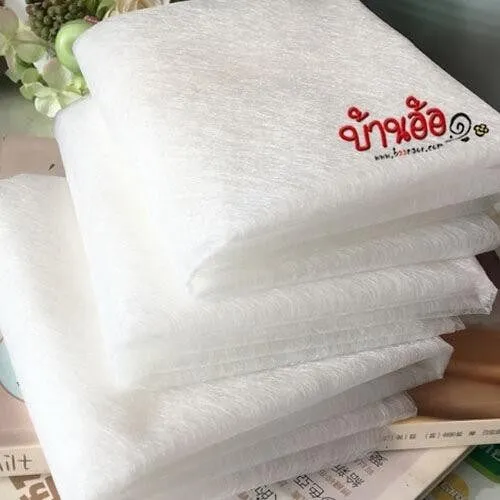 1pcs ผ้ากาว เยื่อกาว กาวเยื่อ รีด สองหน้า สำหรับช่วยให้การเย็บระหว่าง ...