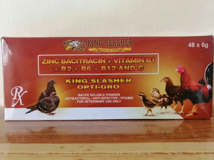 [VETKLIX] KING SLASHER OPTI-GRO "ASTIG NG RUEDA" (ZINC BACITRACIN + VIT ...