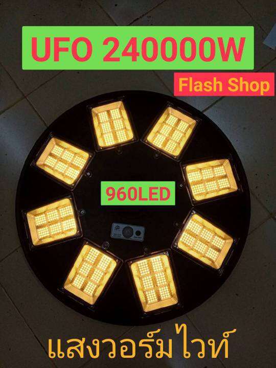 [ถูกที่สุด] 240000W โคมไฟถนน UFO Square Light ไฟถนน ไฟโซล่าเซลล์ พลังงานแสงอาทิตย์Solar Street ...