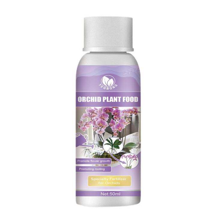 Fertilizer Solution Orchid 50ml Plant Growth Enhancer Supplement Orchid ...