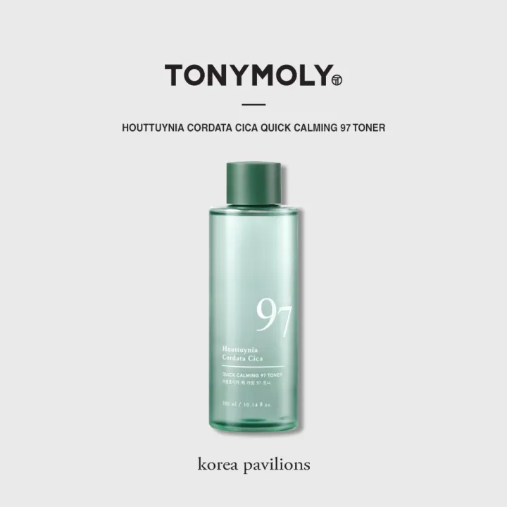 [TONYMOLY] Houttuynia Cordata Cica Quick Calming 97 Toner, 300ml | Lazada PH