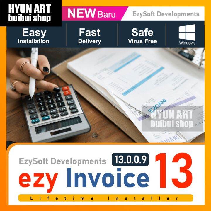 Ezy Invoice 13 | Instant Delivery | Lifetime | Full Version | Lazada