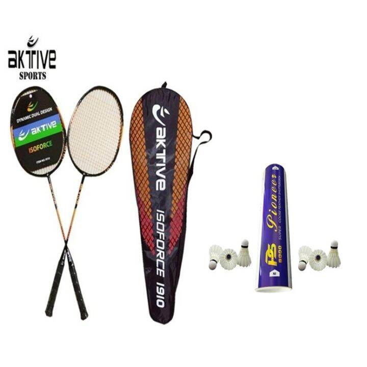Badminton Racket Badminton Aktive Badminton Isoforce 1910 Assorted ...