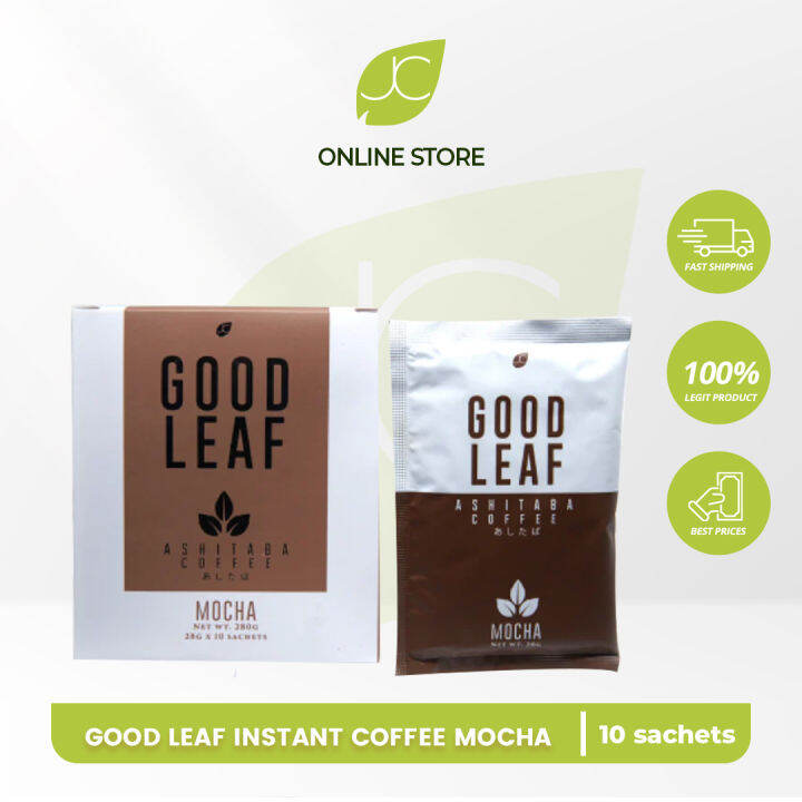 Good Leaf Ashitaba Instant Coffee Mocha (10 Sachets) | Lazada PH