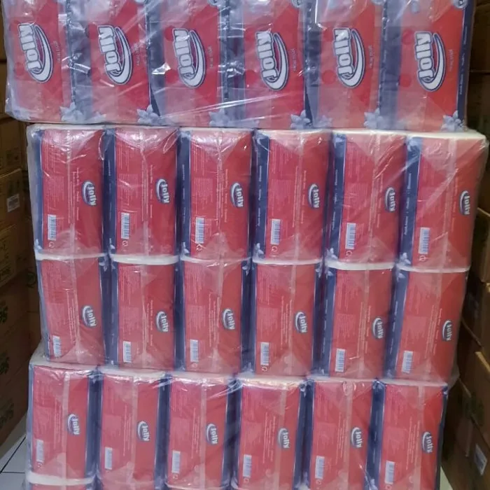 Tissue Tisu Jolly Facial Wajah 250 Sheet 2ply 1 Bal / Dus Isi 48 Pack ...