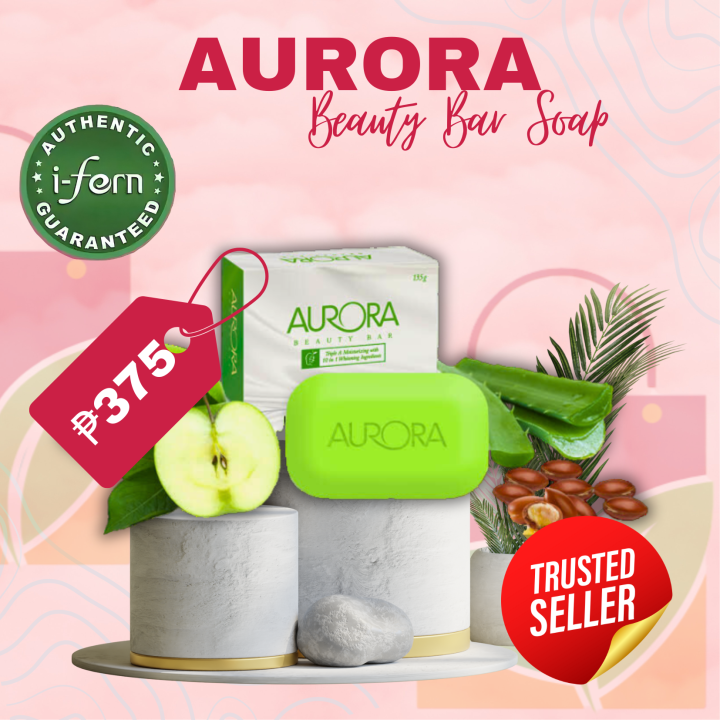 Aurora Nourishing Gentle Soap with Argan Oil, Swiss Apple and Aloe Vera ...