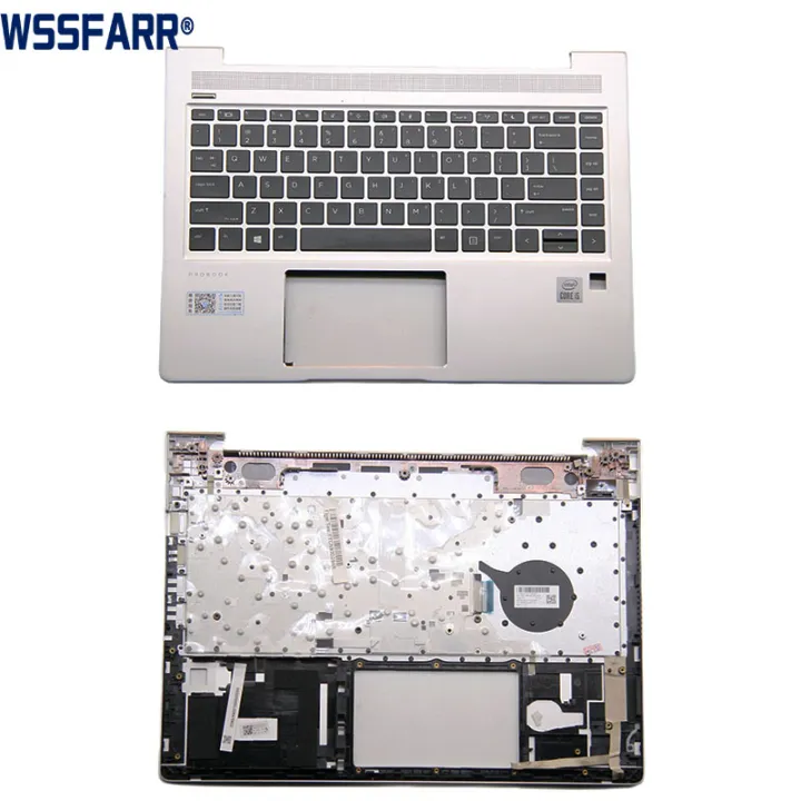 Palmrest Upper เคส Keyboard Bezel Cover สำหรับ HP Probook 440 445R G6 ...