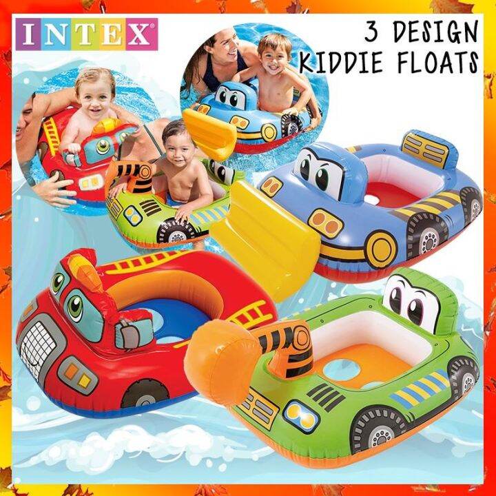 🇲🇾 🏆 INTEX 59586 KIDDIE FLOATS Children's Cartoon Baby Seat Swimming ...