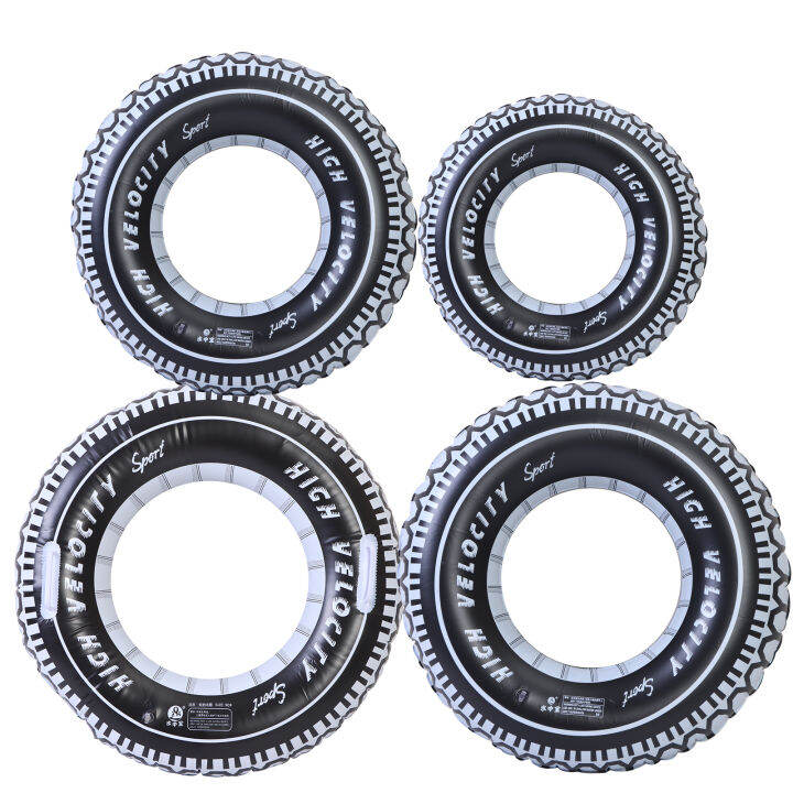 Tire Tube Swim Ring Inflatable Tire Pool Floats Inflatable Swim Ring ...
