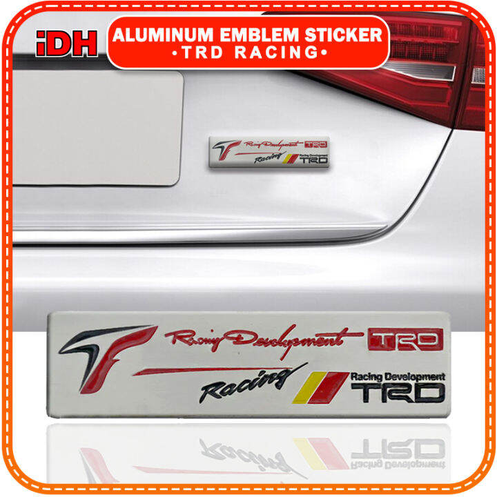 Aluminum Emblem Sticker for TRD Perfect for any vehicle, truck, car ...