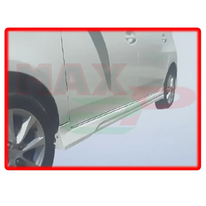 Perodua Alza (2010) SE Style Left Side Door Skirt Skirting Bumper Lower ...
