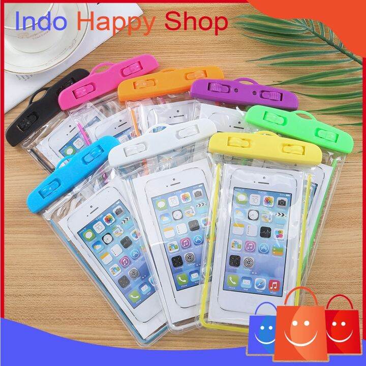 Sarung Hp Anti Air Universal Handphone Cover Tahan Air Waterproof Case ...