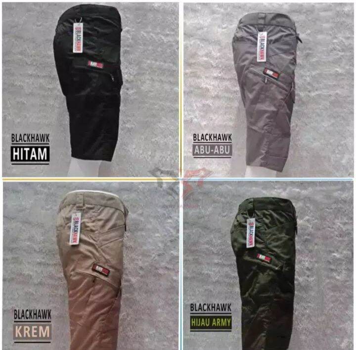 Celana Tactical Pria Pendek Cargo Bahan Ripstop | Lazada Indonesia