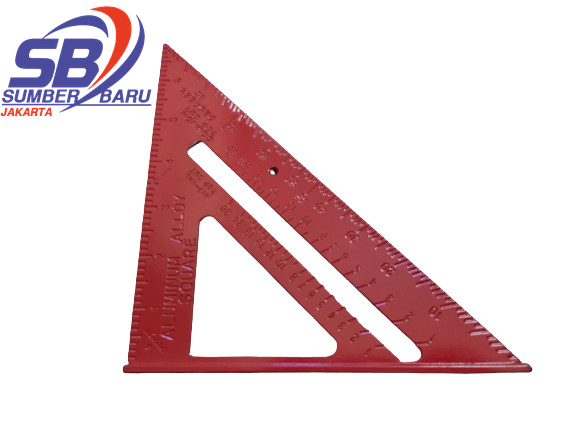 SB Penggaris Siku Segitiga Speed Square Right Angle 230 Tukang ...