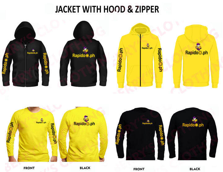 RAPIDO UNIFORM HOODIE | Lazada PH