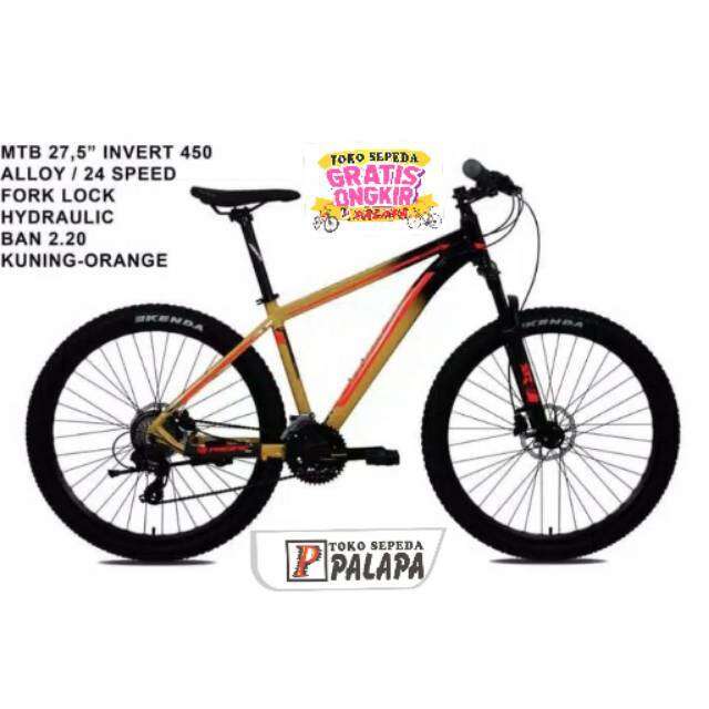 MTB 27.5 PACIFIC INVERT 450 Sepeda Gunung | Lazada Indonesia