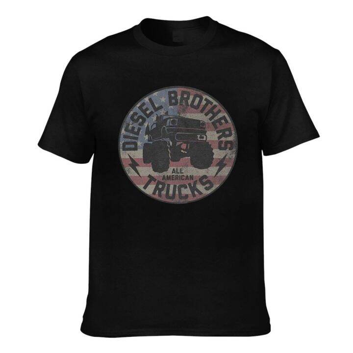 เสื้อยืดแขนสั้น พิมพ์ลาย Diesel Brothers Brothers All Trucks สําหรับ ...