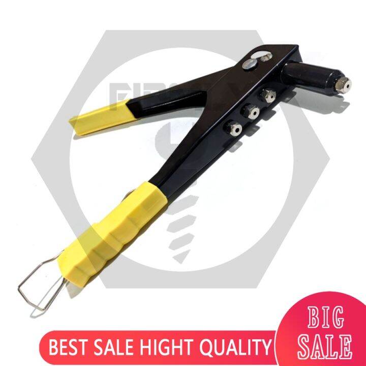 NEXA Hand Riveter Rivet PVC Yellow Handle Fastener Gun Reverting Tool | Lazada PH