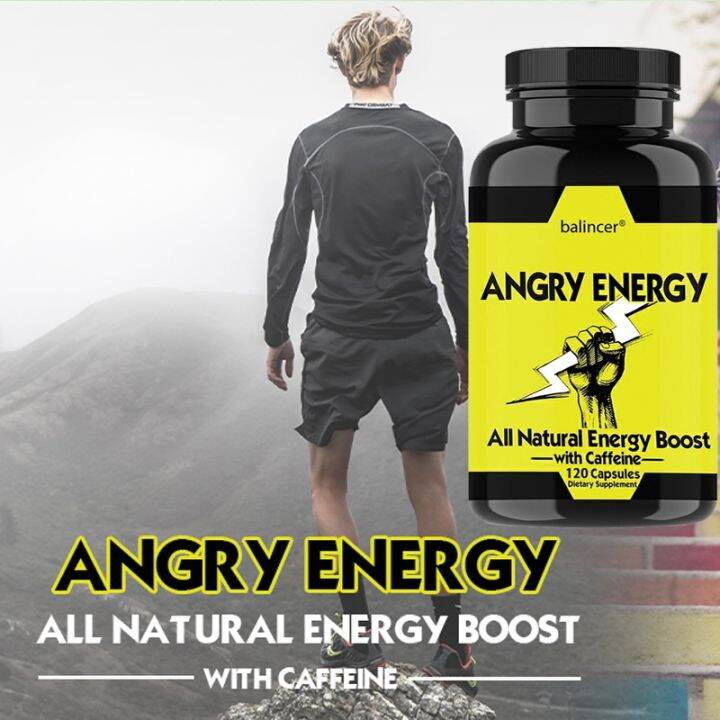 Angry Replenishes Energy, Boosts Strength and Focus, Enhances Men's ...