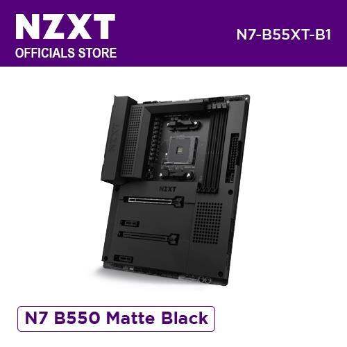 NZXT N7B55XT B1/W1 N7 B550 AMD Socket AM4 Ryzen™ Processors Motherboard ...