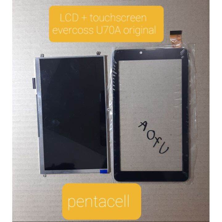 LCD dan touchscreen evercoss U70A original | Lazada Indonesia