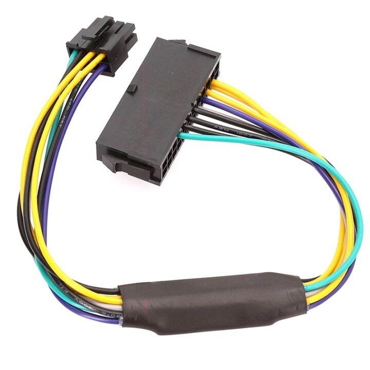ATX 24P to 8P Adapter Cable 8 Pin Power Cable Accessories for DELL Optiplex 3020 7020 9020 T1700 ...